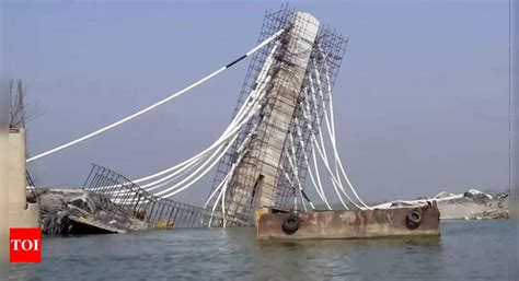 Bihar Bhagalpur Bridge Collapse Executive Engineer Suspended Govt