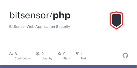 Github Bitsensorphp Bitsensor Web Application Security