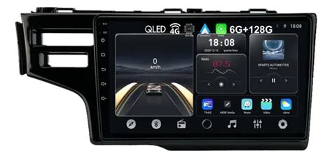 Kit Multimidia 9 Polegadas Android Honda Fit Wrv 2015 A 2021 Frete Grátis