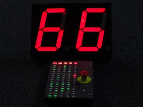 Arduino Bingo Machine With Diy A4 Size 7 Segment Displays