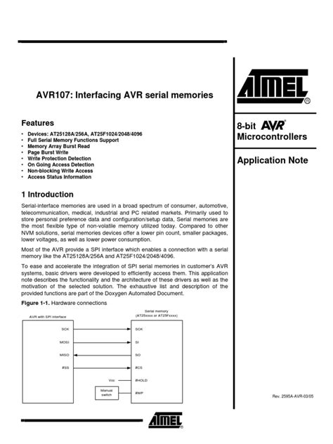 Pdf 8 Bit Avr Interfacing Atmel Dokumentips