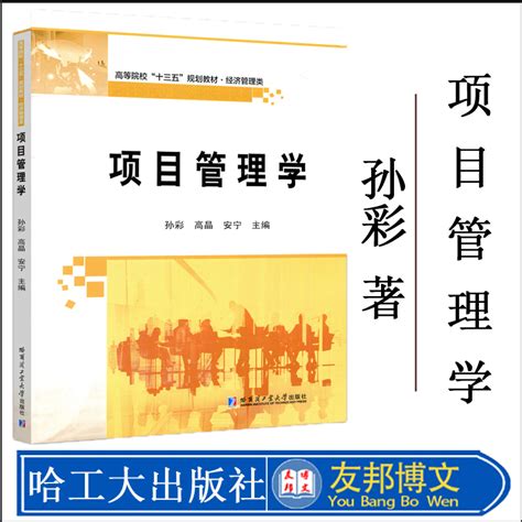 全新正版哈工大项目管理学孙彩高晶高等院校十三五规划教材经济管理类项目管理的人员以参考书哈尔滨工业大学出版社 虎窝淘