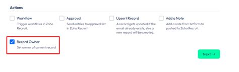 zoho recruit integration with bit form