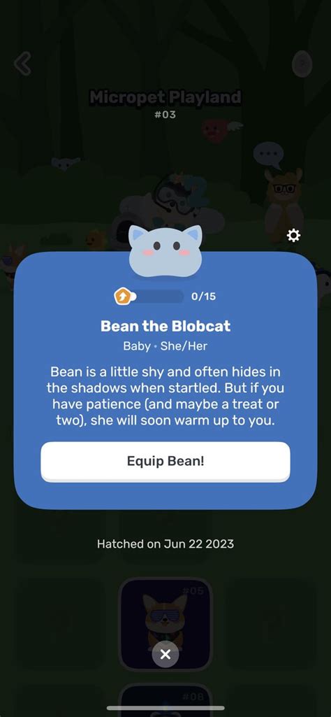 Bean The Blobcat R Finch