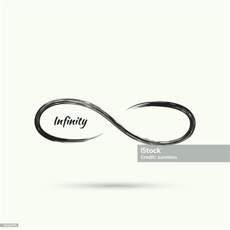 수작업 낙서 Infinity 팻말 무한에 대한 스톡 벡터 아트 및 기타 이미지 무한 그리기 붓 Istock