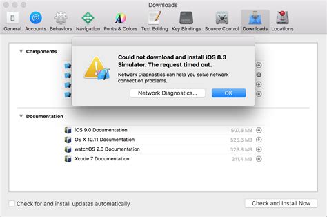 Xcode7 Xcode 7 Ios Simulators Missing And Not Installable Stack
