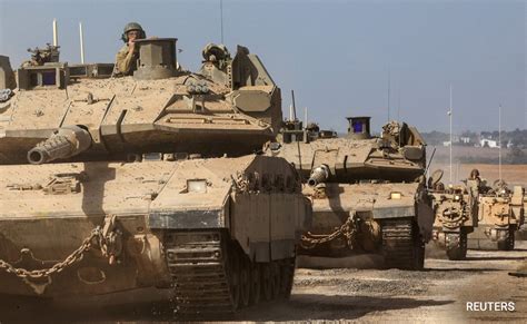 Our Ground Forces Made Raids Into Gaza Over Past Hours Israel Army