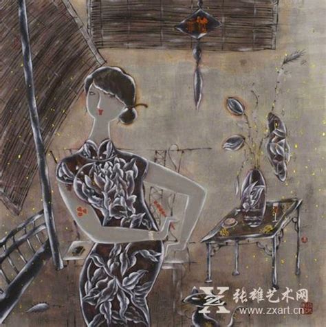 水墨凝香曹娜工笔重彩师生作品展在京举行 张雄艺术网