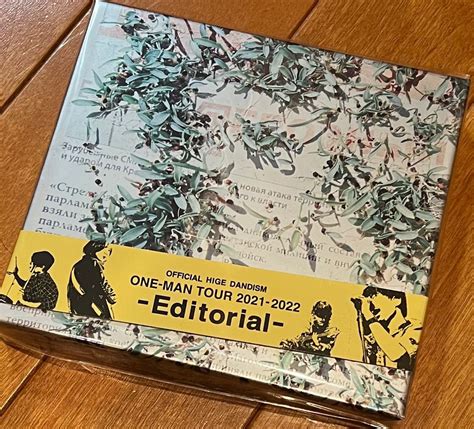 Official髭男dism one man tour Editorial 初回盤 DVD 枚組 美品PayPayフリマ