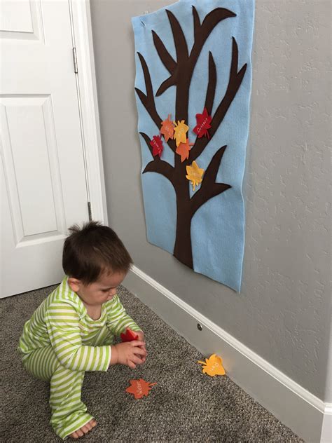 Fall Tree Felt Board Template And Instructions Kailan Carr