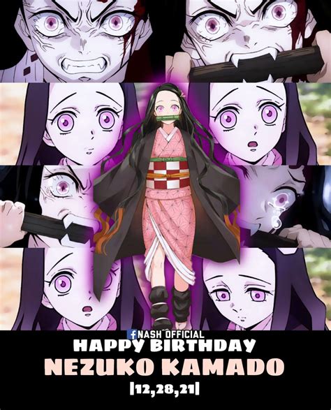 Nash籠 Happy Birthday Nezuko Kamado 🥳🎉 Facebook