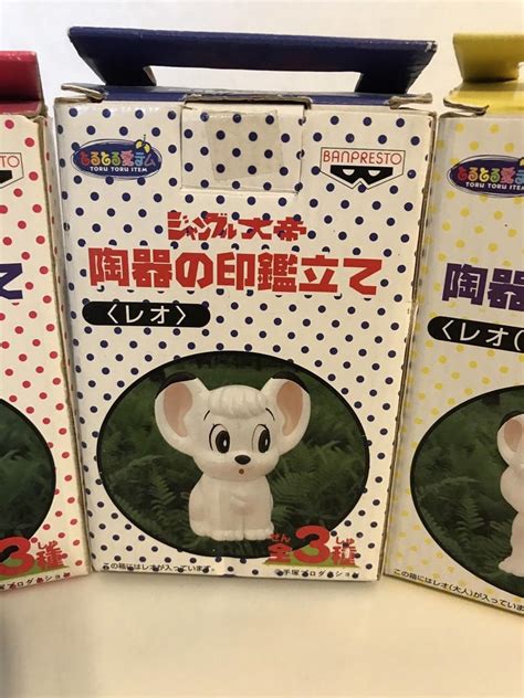 Jungle Emperor Leo Kimba The White Lion Collector Figure Set Japan