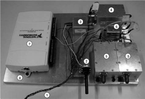 Schematic Diagram Of The Location Of The Sensors On The Specimen Under