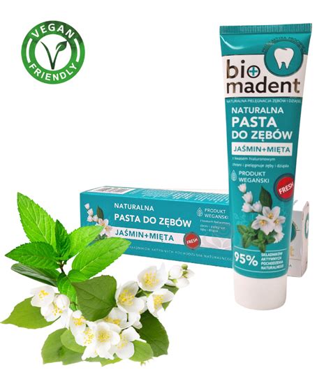 Natural Toothpaste Jasmine And Mint 100ml Margaret Mayar