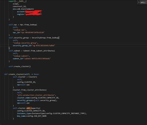 Awsecs Cluster Container Instance With Wrong Configurations For Ec2