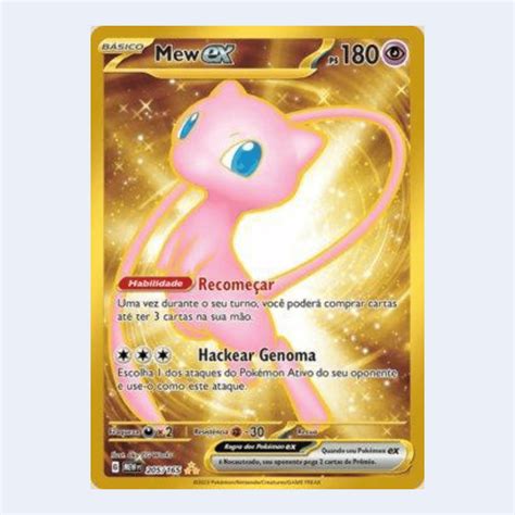 Mew Ex 2023 Pokémon Tcg 205165 Droper