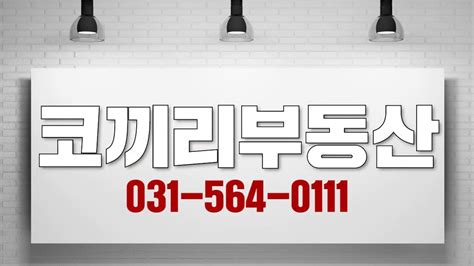 다산신도시 남양주 다산 반도유보라 메이플타운 전세 Youtube