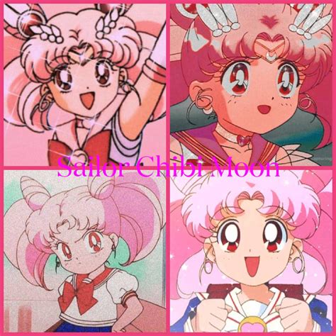 Sailor Chibi Moon In Collage By Dreypare On Deviantart