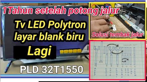 Tv Led Polytron Blank Biru YouTube