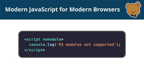 Avoid Serving Legacy Javascript To Modern Browsers Debugbear
