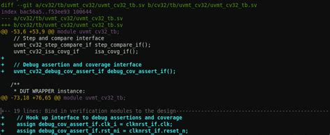 Verilog Compile Fails On Uvmtcv32tbsv On Commit 1e77175 Using Vcs