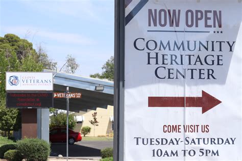 Clovis Veterans Memorial District ‘heritage Center Missing One Final