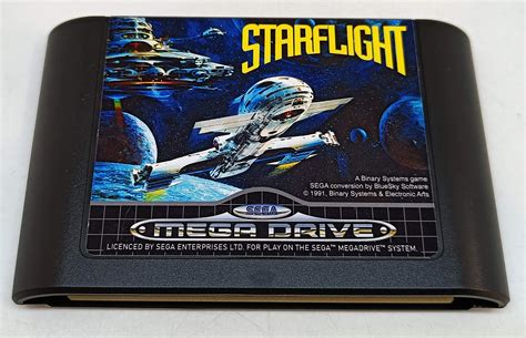 Starflight Sega Mega Drive Genesis