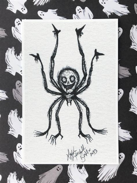 Spider Performance 4x6in Art Print Etsy