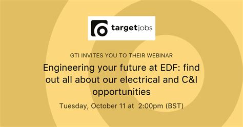 Engineering Your Future At Edf Find Out All About Our Electrical And C