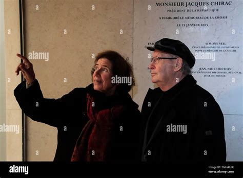 French Nazi Hunters Serge And His Wife Beate Klarsfeld Attend A