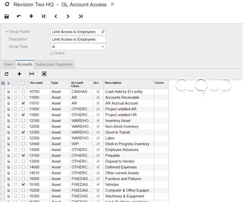General Ledger Software Module Cloud 9 Erp Solutions