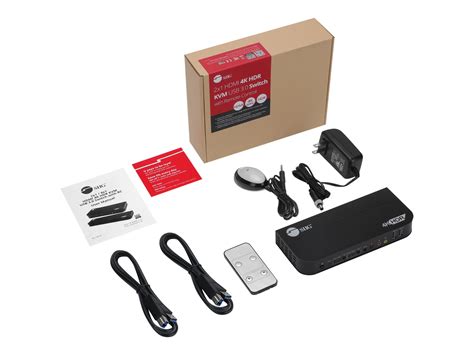 Siig 2x1 Hdmi 4k Hdr Kvm Usb 3 0 Switch Shi