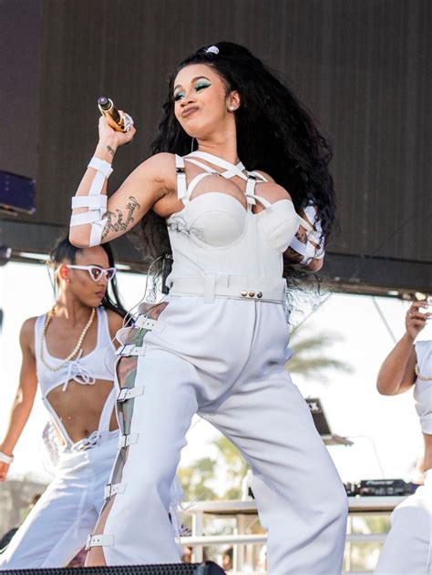 Cardi B And Nicki Minajs Performance Outfits Sexiest Onstage Looks