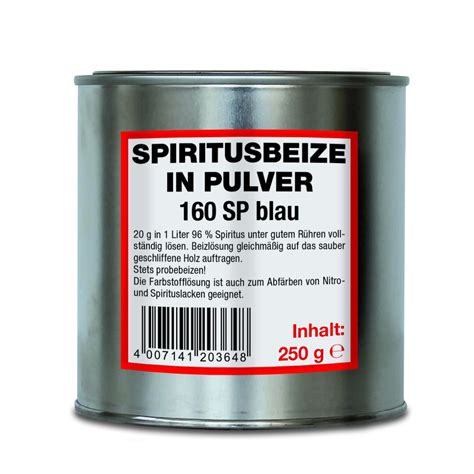 CLOU Spiritusbeize im Pulver 10gr Beutel 1 Beutel für 500ml Beize