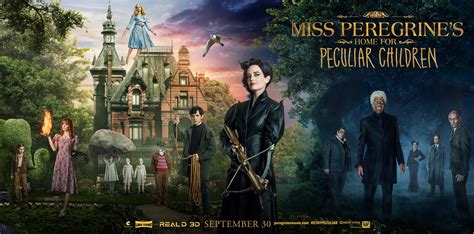 Miss Peregrine Character Posters Tim Burtons Sweet Misfits