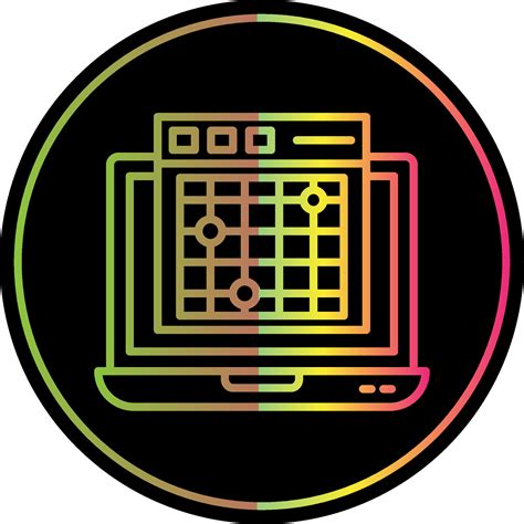 Heatmap Line Gradient Due Color Icon Design 43799580 Vector Art At Vecteezy