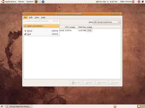 kvm guest management with virt manager on ubuntu 8 10 page 2 page 2