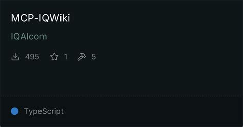 Inspect Mcp Iqwiki Glama