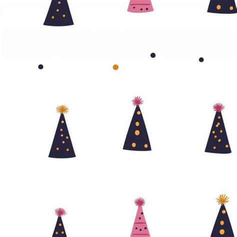 Download Colorful Party Hats Pattern Patterns Online Creative Fabrica