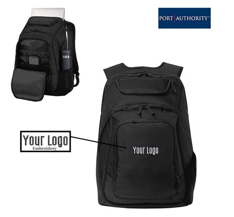Port Authority ® Exec Backpack Bg223 Custom Backpack Monogram