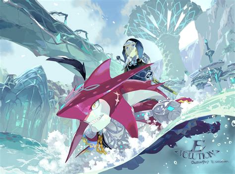 Link And Sidon The Legend Of Zelda And 1 More Drawn By Evolution
