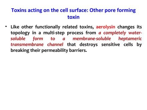 Classification And Nomenclature Of Bacterial Toxins Ppt