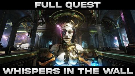 Warframe Gameplay Whispers In The Wall Full Quest Qorvex