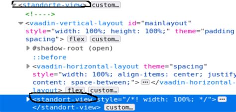 Lit Element Vaadin Ts File 100 Width For Litelement Stack Overflow
