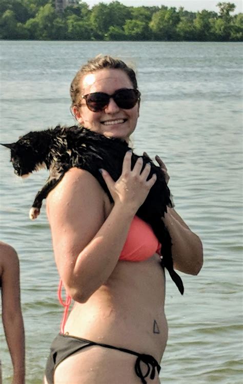 This Is Tux I Met Him At The Beach Today Its Been A Good Day R