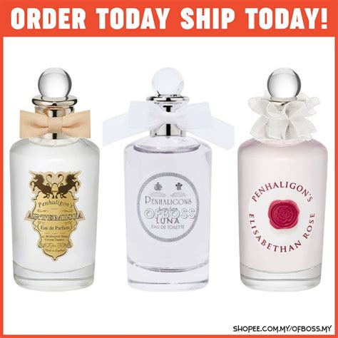 Penhaligons Luna Artemisia Elisabethan Rose Brilliantly British Eau De