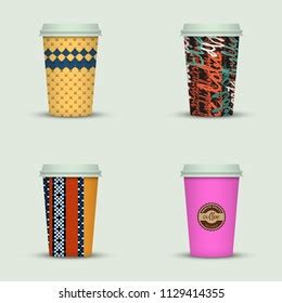Vector Coffee Cup Design Template Mock Stock Vector Royalty Free Shutterstock