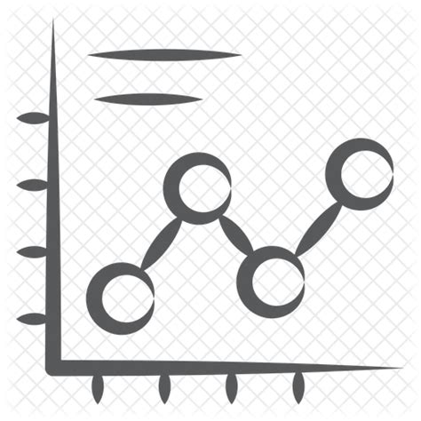Polyline Chart Icon Download In Doodle Style