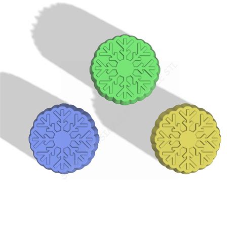 Stl File Snowflake Stl File ️ ・3d Printing Model To Download・cults