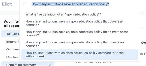 Eliciting Effectiveness Of Elicit Ai Research Lit Review Tool